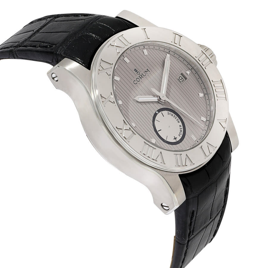 Corum Pre-owned Corum Romulus Hand Wind Grey Dial Men's Watch 02-0001 ...
