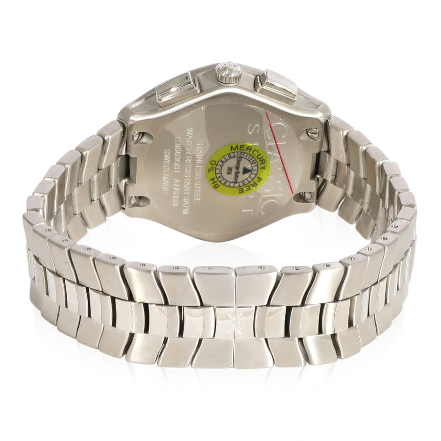 Ebel Pre-owned Ebel Classic Sport Chronograph Quartz Silver Dial Men's ...