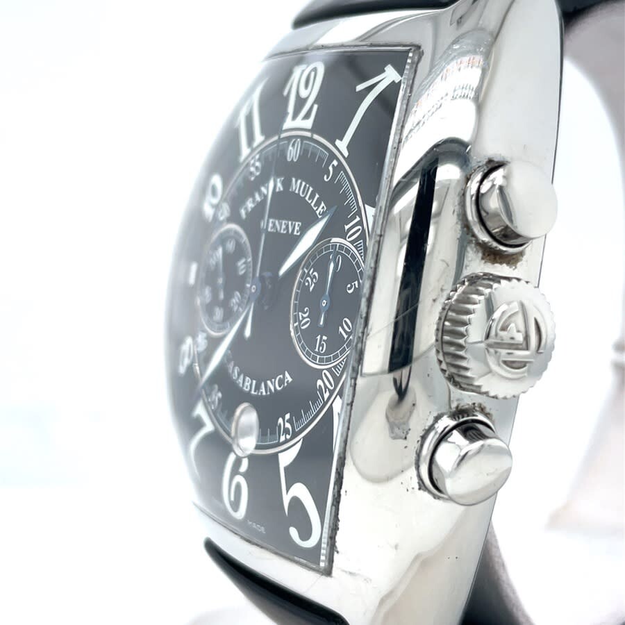 Franck Muller Pre-owned Franck Muller Casablanca Chronograph Black Dial ...