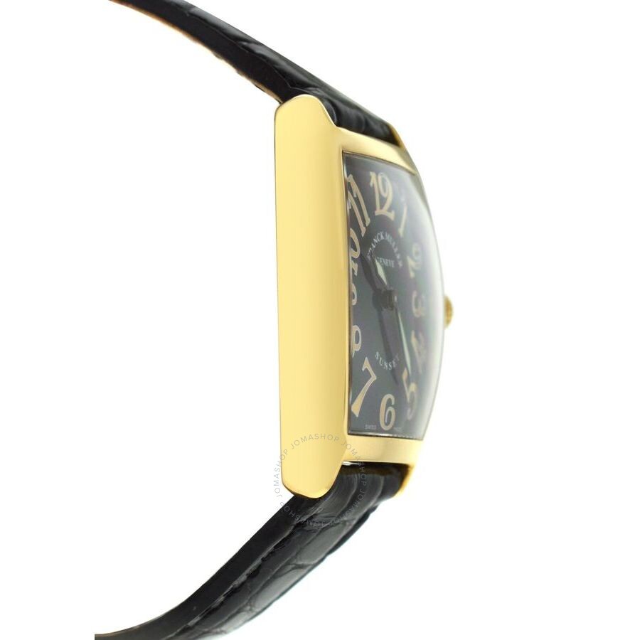 Franck Muller Pre-owned Franck Muller Muller Sunset Quartz Black Dial ...