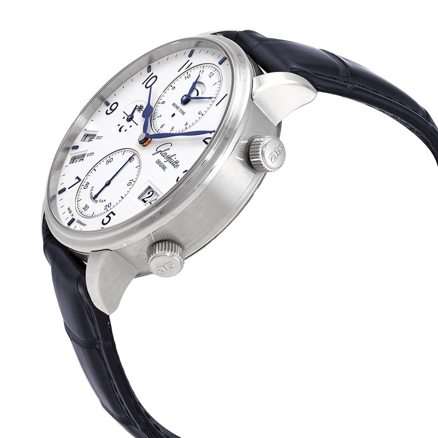 Glashutte Original Pre-owned Glashutte Senator Cosmopolite World Time ...