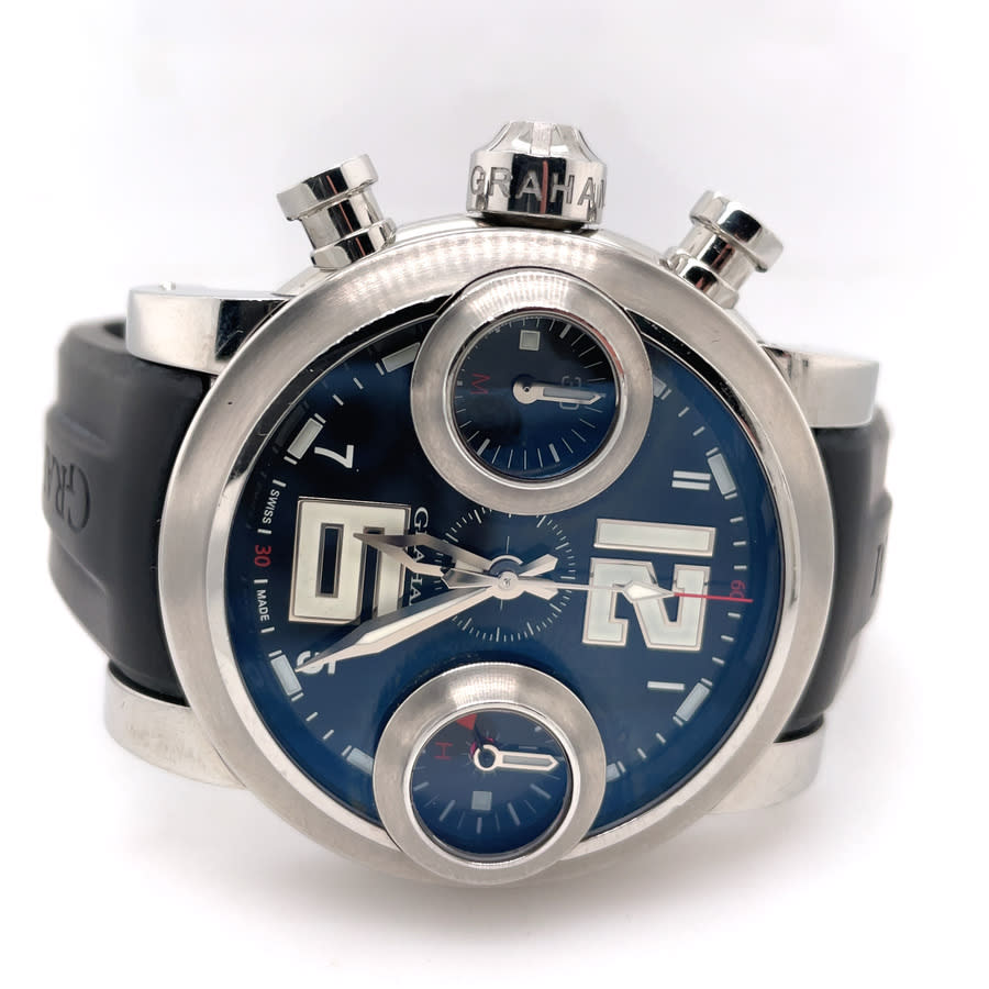 Graham Pre-owned Graham Swordfish Booster Chronograph Automatic Black ...