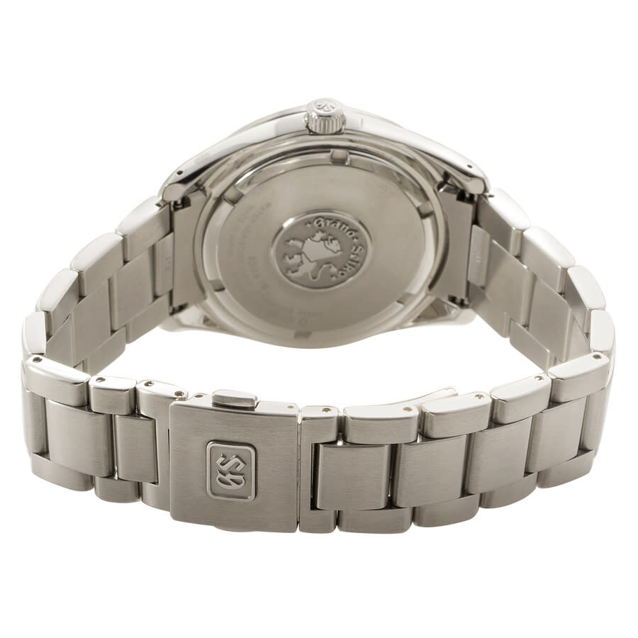 Grand Seiko Pre-owned Grand Seiko Heritage Quartz Black Dial Men's ...