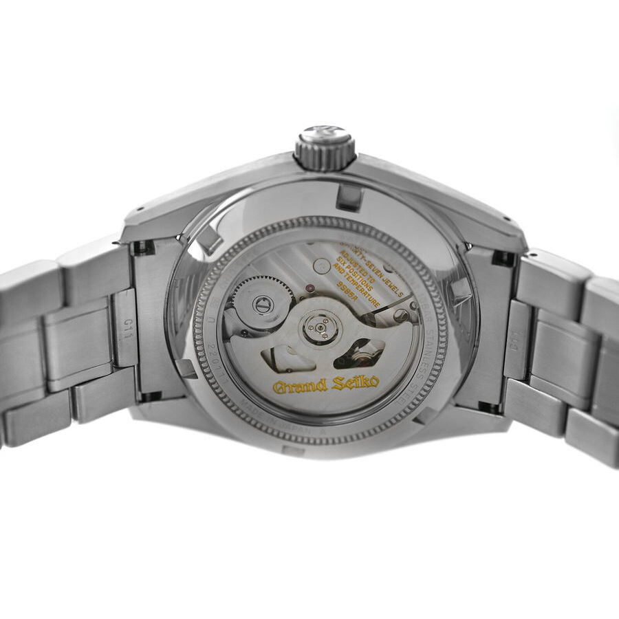 Grand Seiko Pre-owned Grand Seiko Heritage Soko Frost Automatic Blue ...