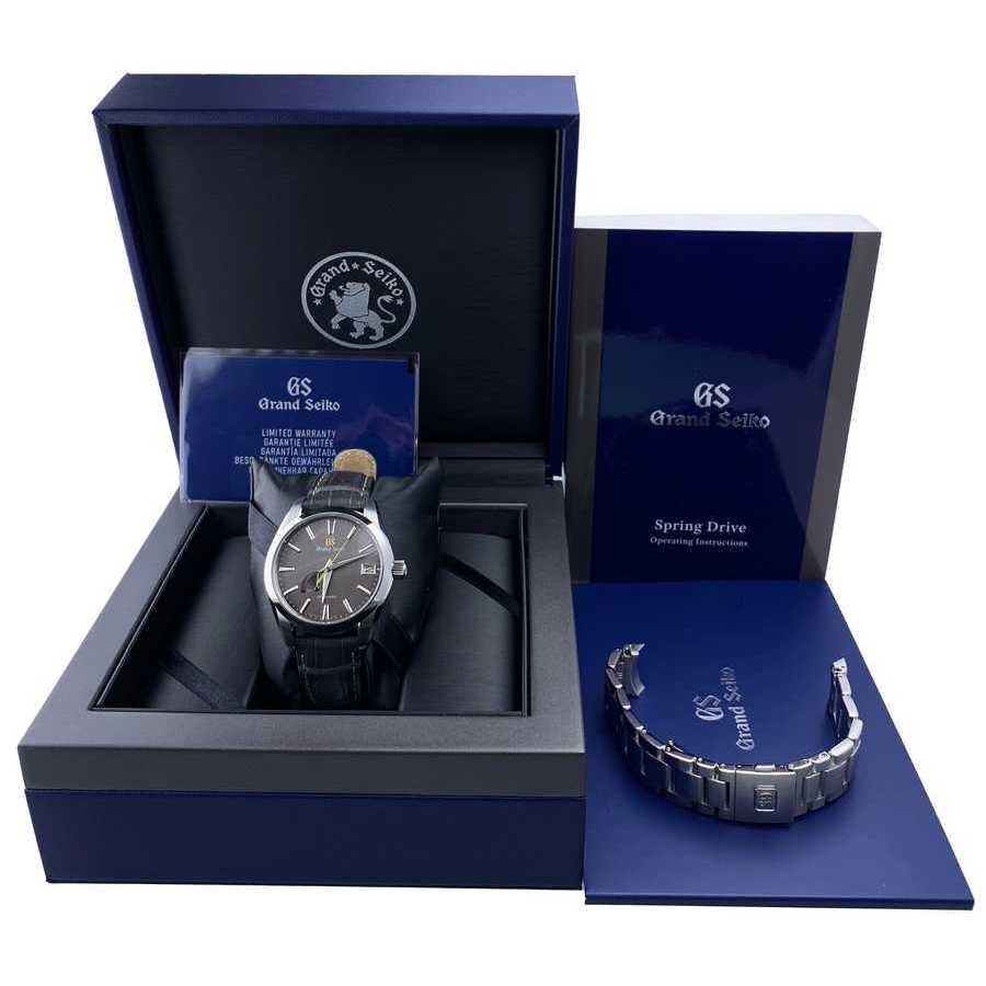 Grand Seiko Pre-owned Grand Seiko Spring Drive Automatic Grey Dial Men ...