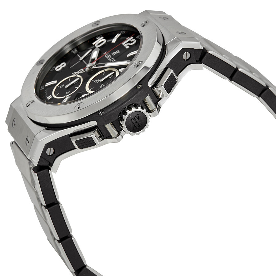 Hublot Pre-owned Hublot Big Bang Chronograph Black Dial Men's Watch 301.SX.130.SX - Pre-Owned ...