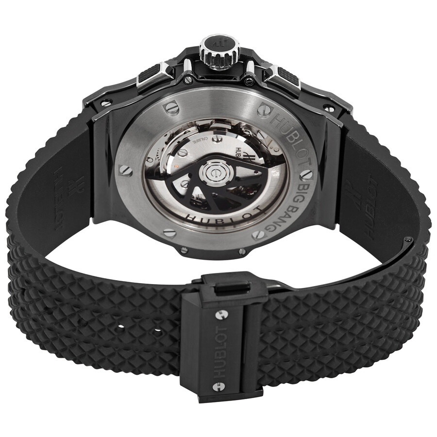 Hublot Pre-owned Hublot Big Bang Chronograph Carbon Fiber Dial Men's Watch 301.CM.130.RX - Pre ...