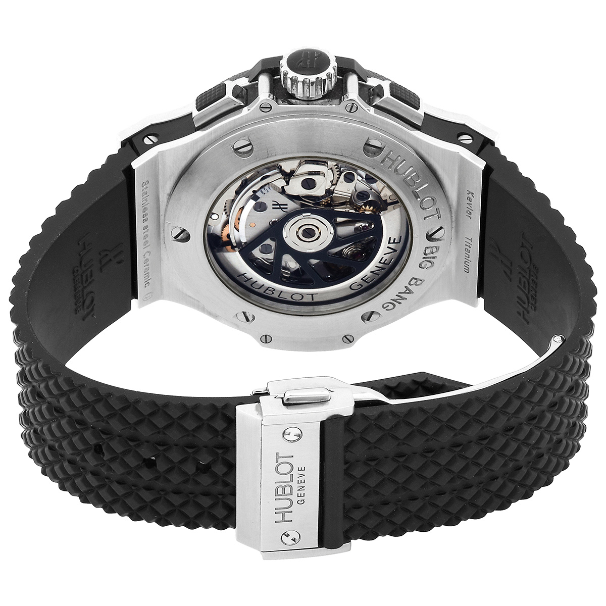 Hublot Pre-owned Big Bang Steel Ceramic Chronograph Automatic Men's ...