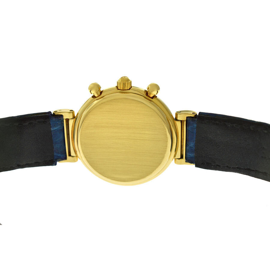 IWC Pre-owned IWC DaVinci Chronograph Quartz White Dial Ladies Watch ...