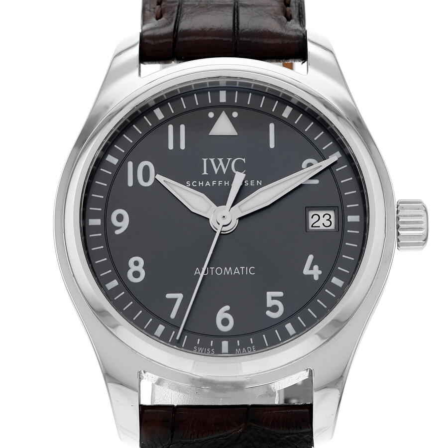 IWC Pre-owned IWC Pilot Slate Grey Dial Unisex Watch IW324001 ...