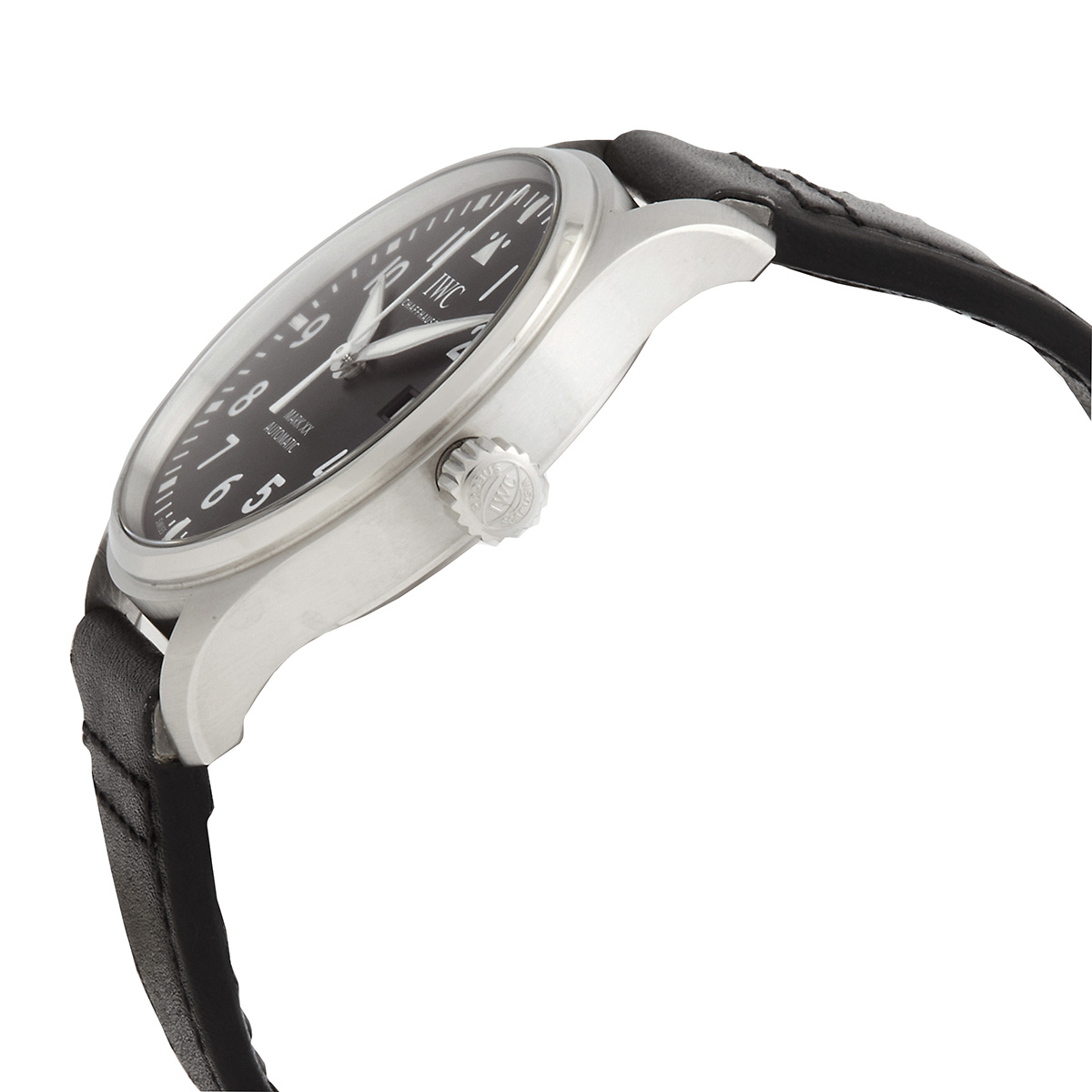 IWC Pre-owned IWC Pilots Automatic Black Dial Men's Watch IW328201 ...