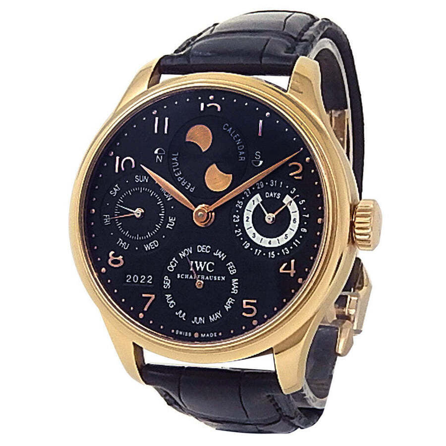 IWC Pre-owned IWC Portuguese Perpetual Calendar Automatic Moon Phase ...