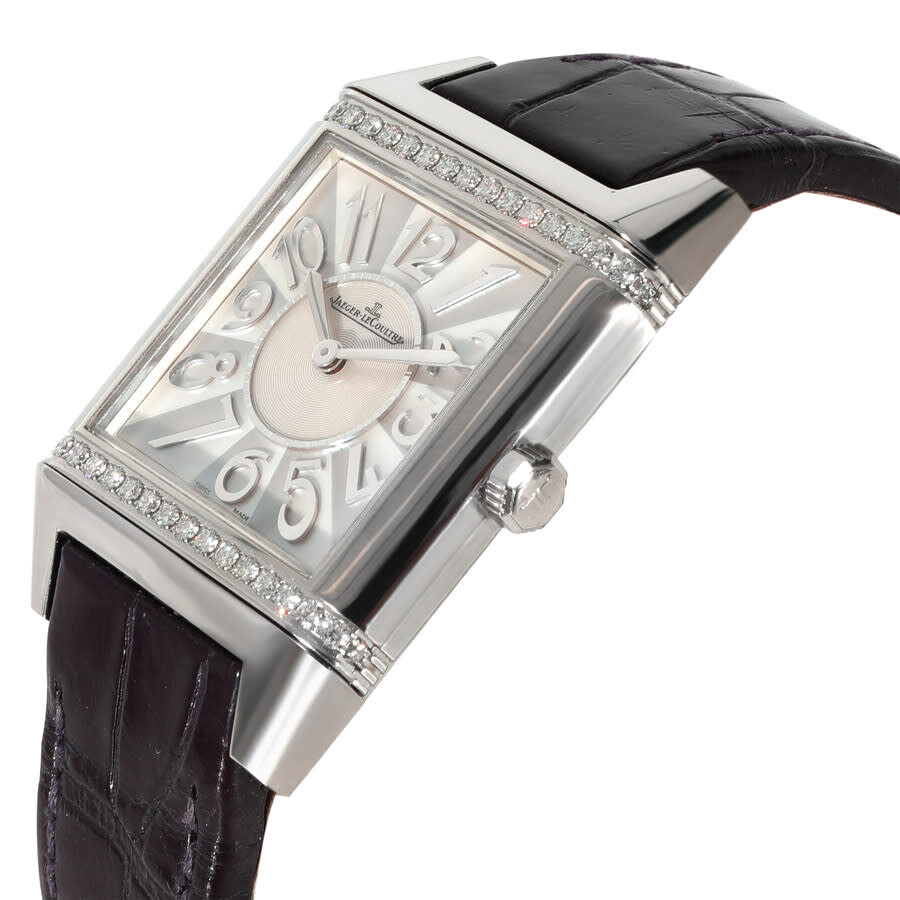 Jaeger LeCoultre Pre-owned Jaeger LeCoultre Reverso Quartz Diamond ...