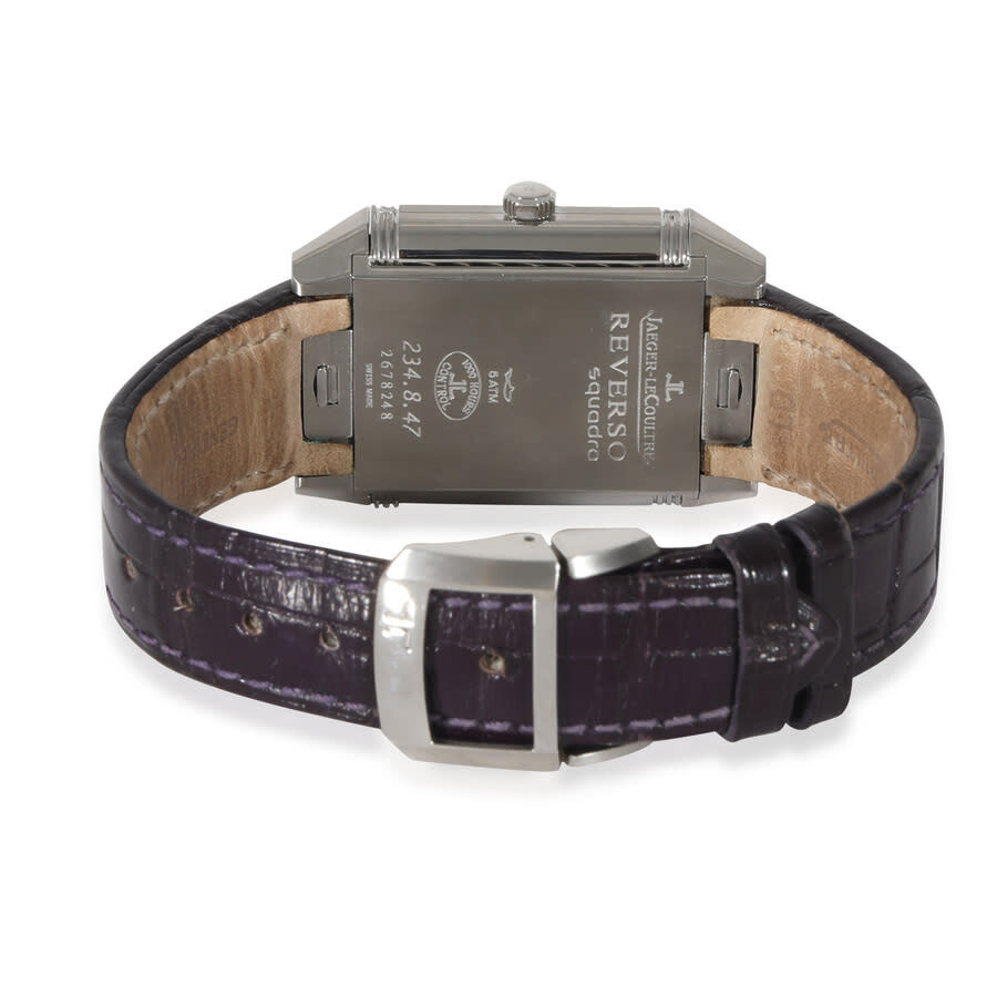 Jaeger LeCoultre Pre-owned Jaeger LeCoultre Reverso Quartz Diamond ...