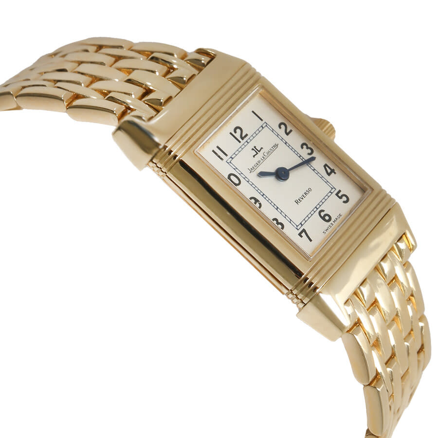 Jaeger LeCoultre Pre-owned Jaeger LeCoultre Reverso Quartz Silver Dial ...