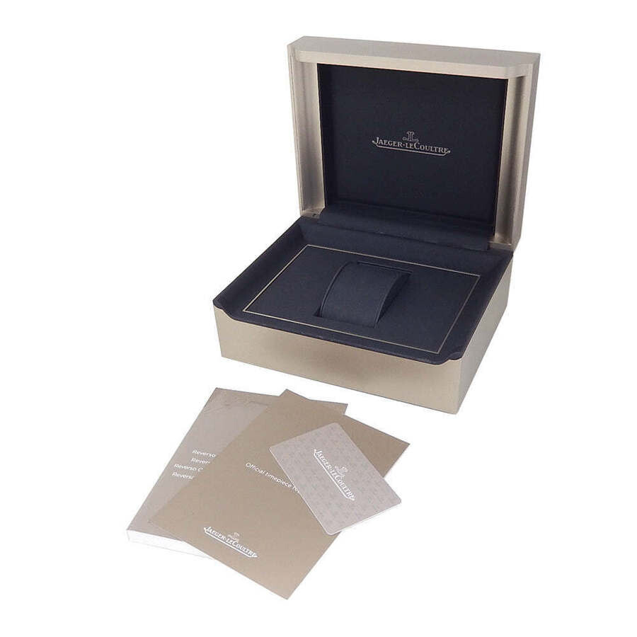 Jaeger LeCoultre Pre-owned Jaeger LeCoultre Reverso Tribute Blue Dial ...