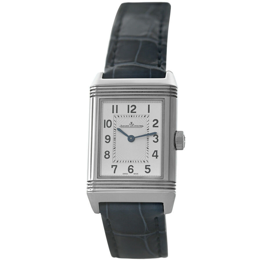 Jaeger-Lecoultre Pre-owned Jaeger-LeCoultre Reverso Quartz Silver Dial ...