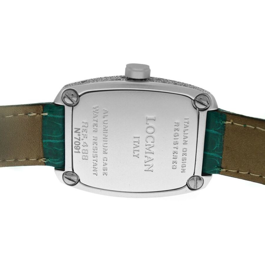 Locman Pre-owned Locman Diamond Quartz White Dial Ladies Watch 488 ...