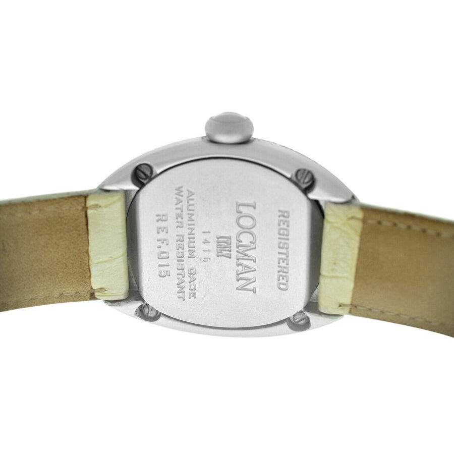 Locman Pre-owned Locman Nuovo Quartz Diamond White Dial Ladies Watch ...