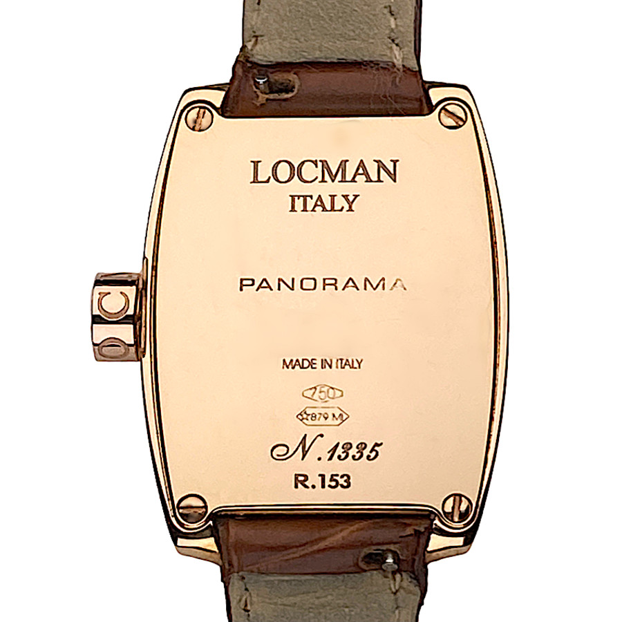 Locman Pre-owned Locman Panorama Quartz Ladies Watch 153 - Pre-Owned ...