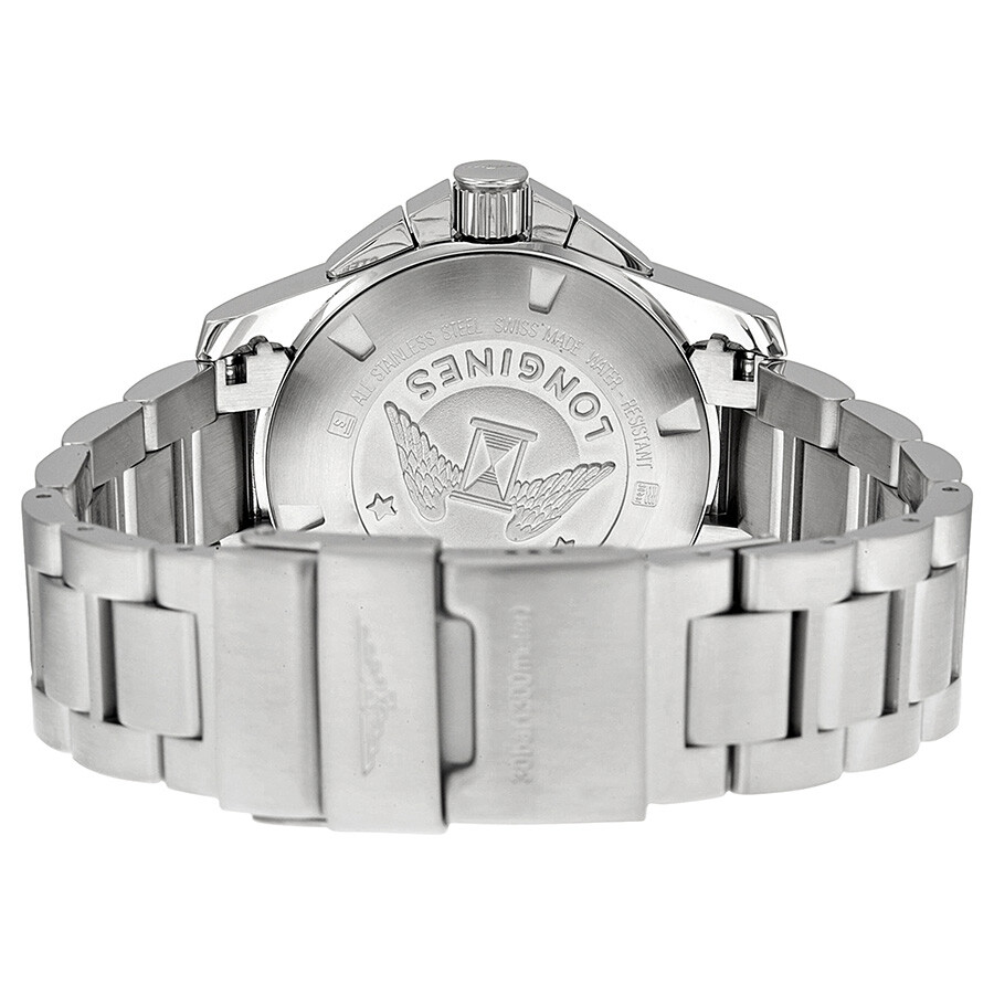 Longines Pre-owned Longines HydroConquest Chronograph Black Dial Men's ...