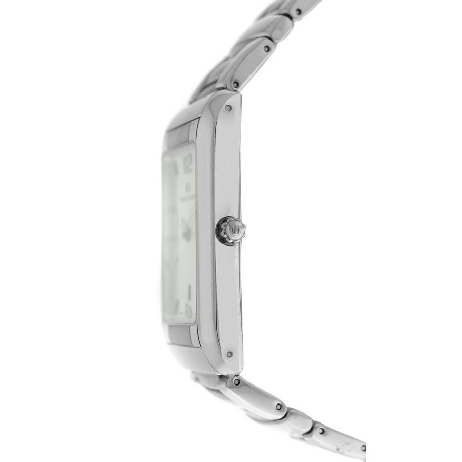 Maurice Lacroix Pre-owned Maurice Lacroix Miros Rectangle Quartz Silver ...