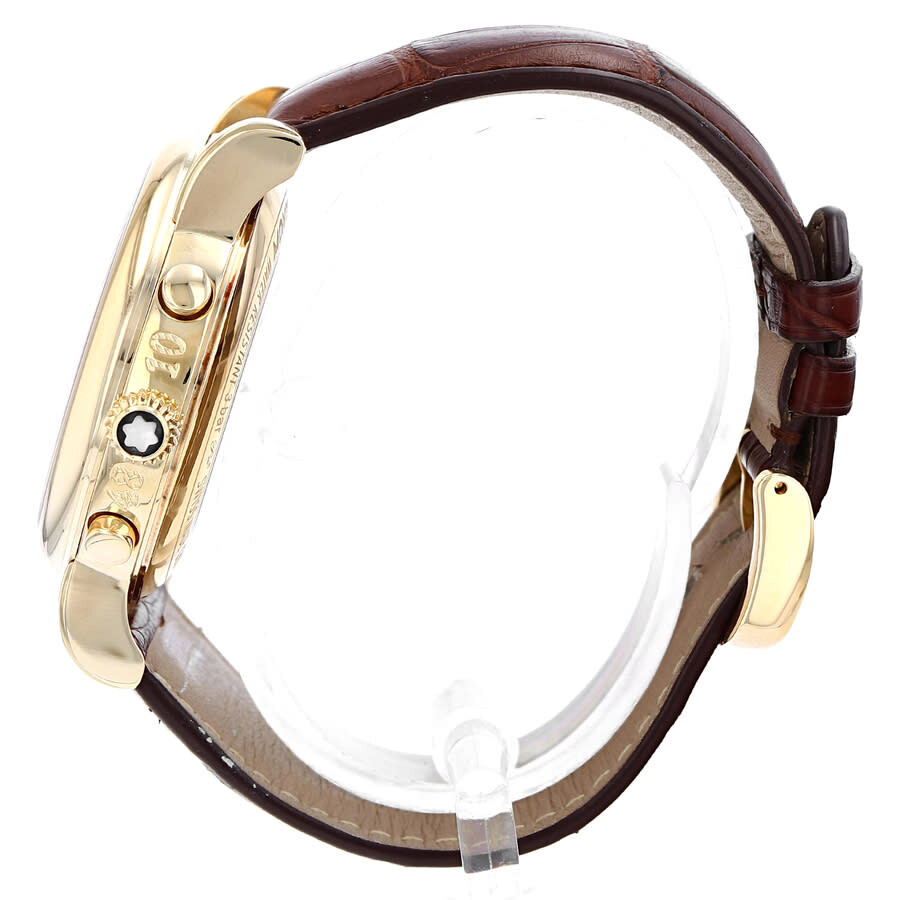 Montblanc Pre-owned Montblanc Star Chronograph Automatic White Dial Men ...