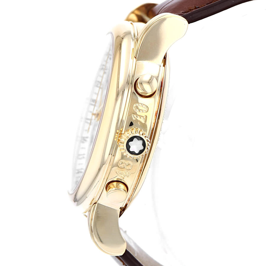 Montblanc Pre-owned Montblanc Star Chronograph Automatic White Dial Men ...