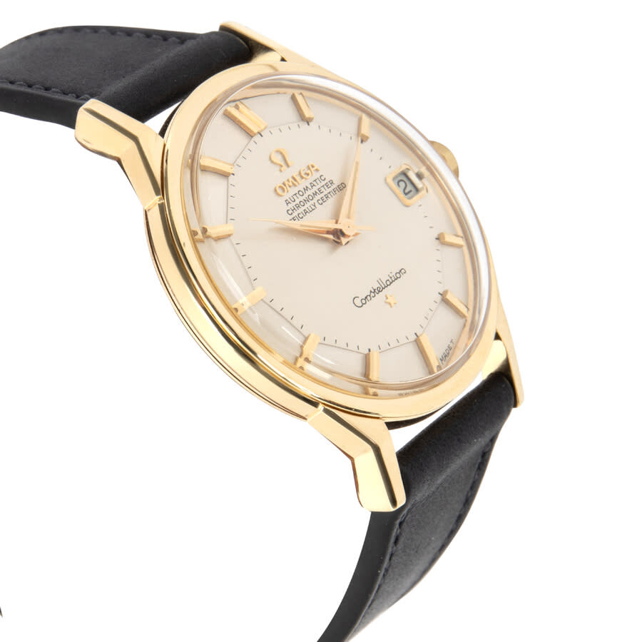 Omega Pre-owned Omega Constellation Automatic Silver Dial Men's Watch ...