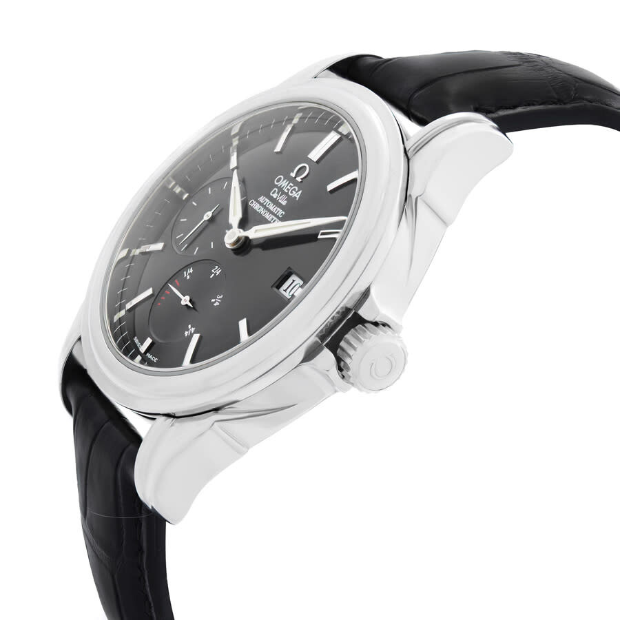 Omega Pre-owned Omega De Ville Automatic Chronometer Black Dial Men's ...