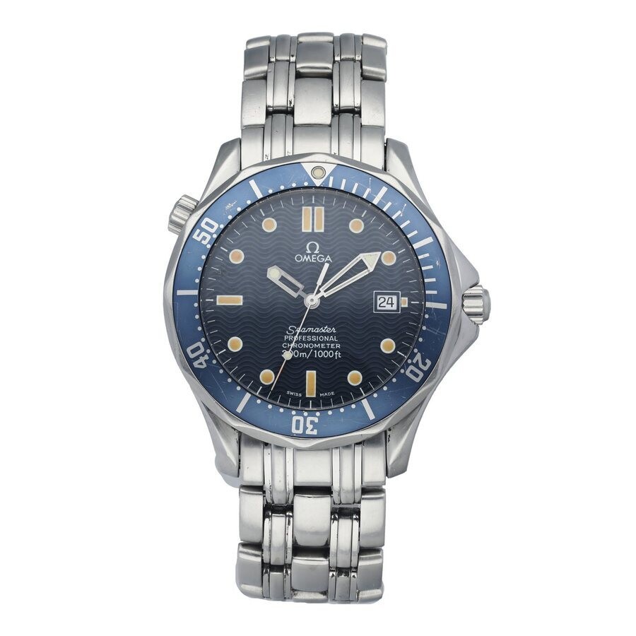 Omega Pre-owned Omega Seamaster Automatic Blue Dial Men's Watch 2531.80 ...