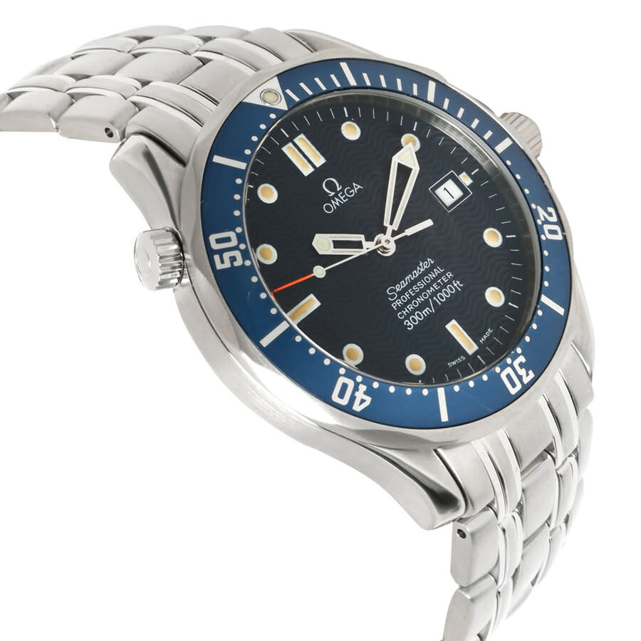 Omega Pre-owned Omega Seamaster Automatic Blue Dial Men's Watch 2531.80 ...