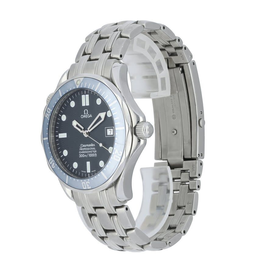 Omega Pre-owned Omega Seamaster Automatic Blue Dial Men's Watch 2531.80 ...