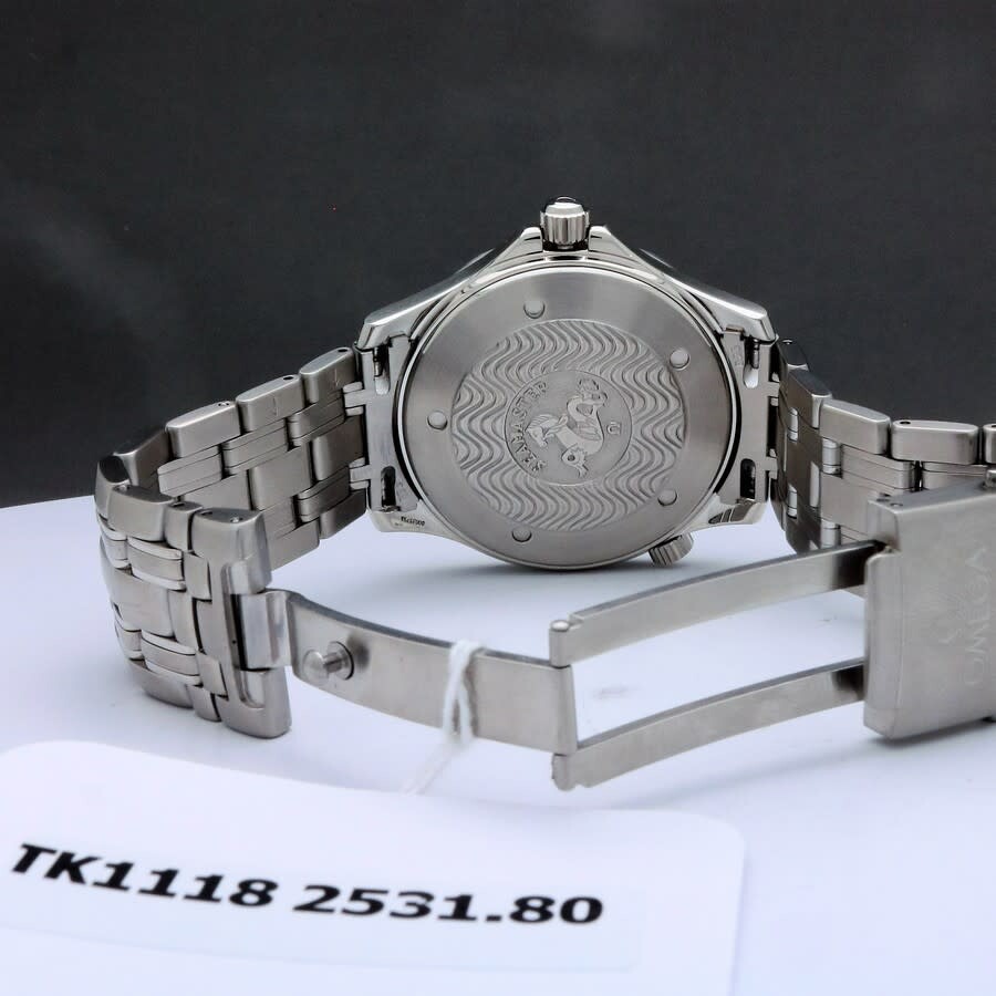 Omega Pre-owned Omega Seamaster Automatic Blue Dial Men's Watch 2531.80 ...