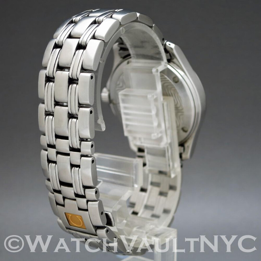 Omega Pre-owned Omega Seamaster Automatic Chronometer Silver Dial Men's ...