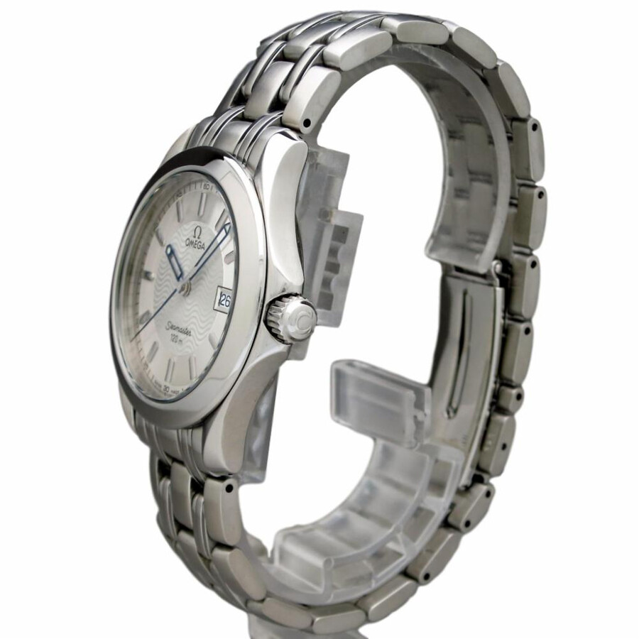 Omega Pre-owned Omega Seamaster Chronometer Silver Dial Men's Watch ...