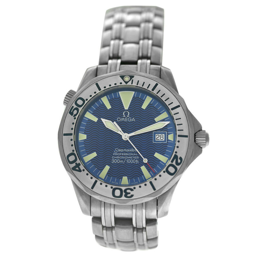 Omega Pre-owned Omega Seamaster Professional 300M Automatic Blue Dial Men's Watch 2231.80 - Pre ...