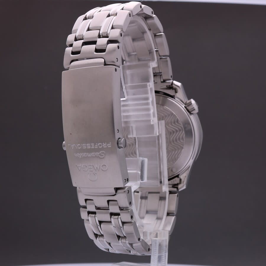 Omega Pre-owned Omega Seamaster Quartz Blue Dial Unisex Watch 2561.80 ...