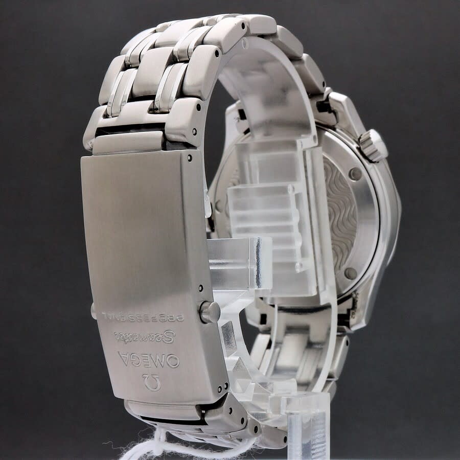 Omega Pre-owned Omega Seamaster Quartz Blue Dial Unisex Watch 2561.80 ...