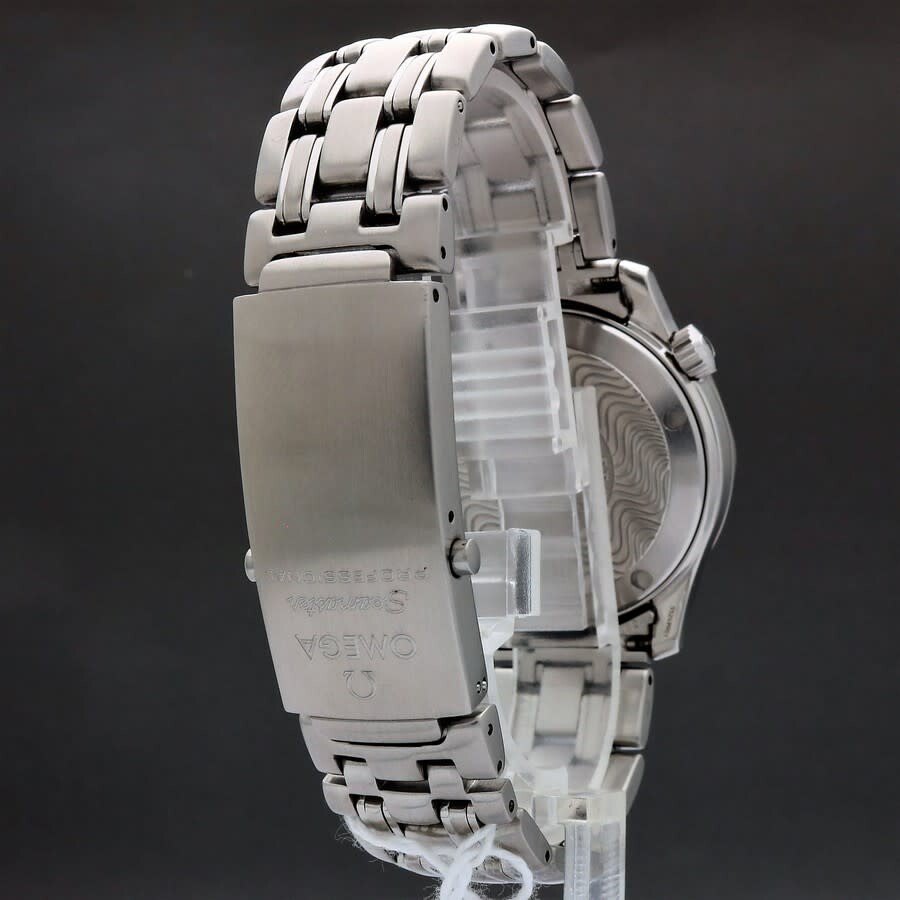 Omega Pre-owned Omega Seamaster Quartz Blue Dial Unisex Watch 2561.80 ...