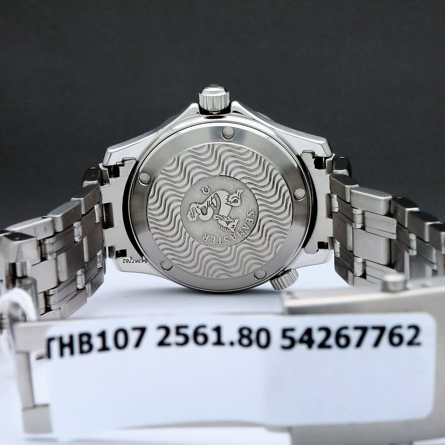 Omega Pre-owned Omega Seamaster Quartz Blue Dial Unisex Watch 2561.80 ...