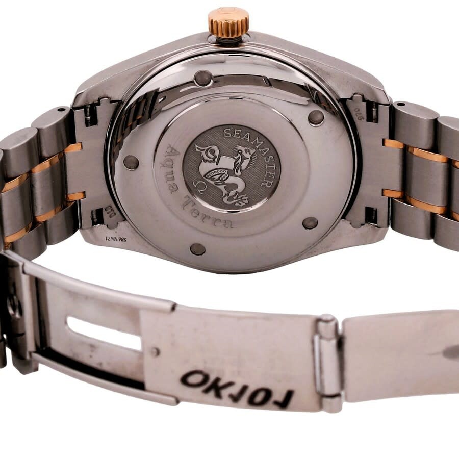 Omega Pre-owned Omega Seamaster Quartz Chronometer White Dial Men's ...