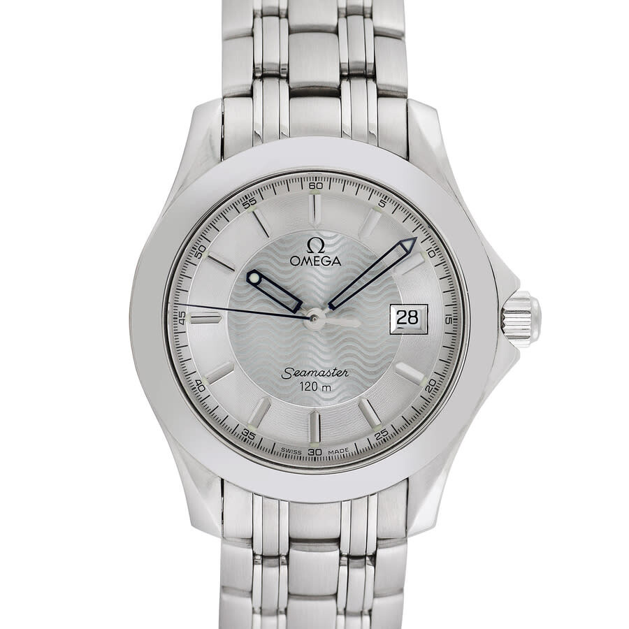 Omega Pre-owned Omega Seamaster Quartz Silver Dial Men's Watch 2511.31 ...