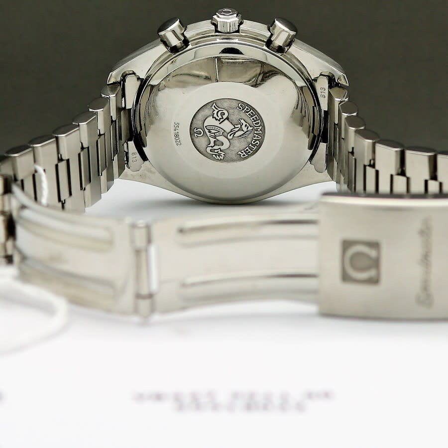 Omega Pre-owned Omega Speedmaster Black Dial Men's Watch 3511.5 - Pre ...