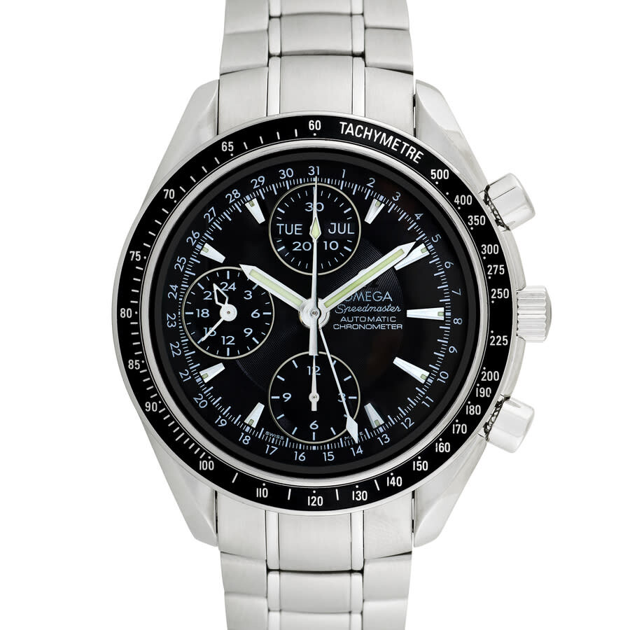Omega Pre-owned Omega Speedmaster Chrono Day/Date Chronograph GMT ...