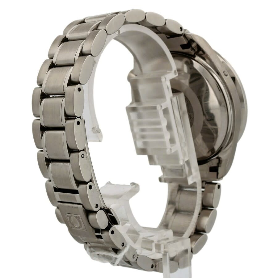 Omega Pre-owned Omega Speedmaster Chronograph GMT Automatic Blue Dial ...