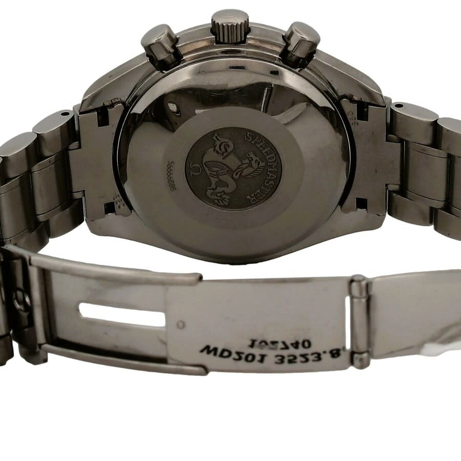 Omega Pre-owned Omega Speedmaster Chronograph GMT Automatic Blue Dial ...