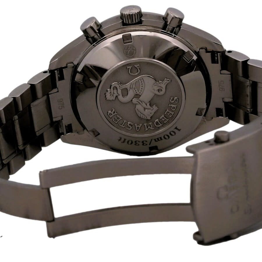 Omega Pre-owned Omega Speedmaster Chronograph GMT Automatic Day-Night ...