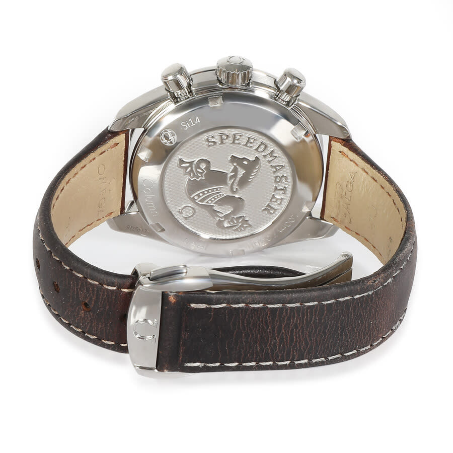 Omega Pre-owned Omega Speedmaster Chronograph Tachymeter Grey Dial Men ...