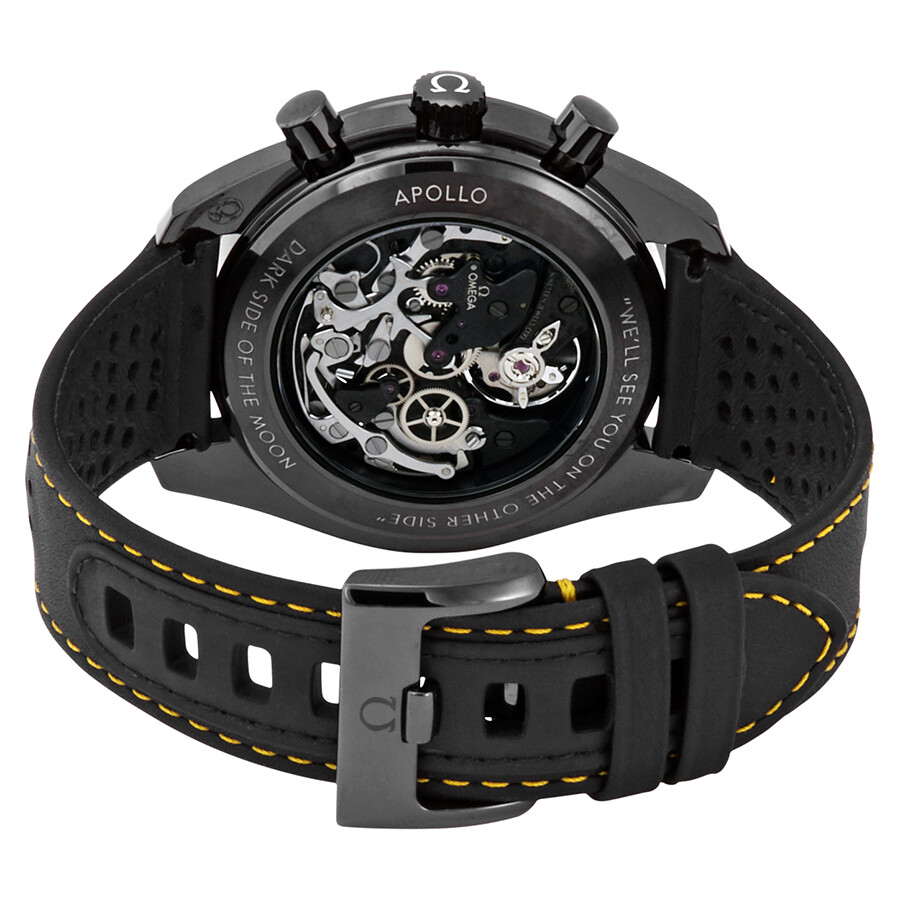 Omega Pre-owned Omega Speedmaster Chronograph Tachymeter Skeleton Dial ...